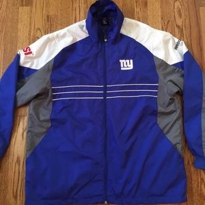 Reebok | Jackets & Coats | Reebok Nfl Team Apparel New York Ny Full ...